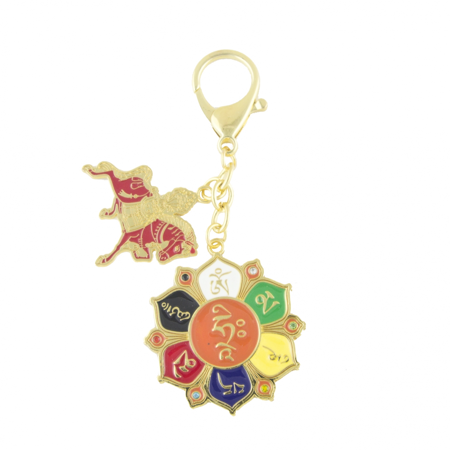 Feng Shui Life Force Amulet Keychain